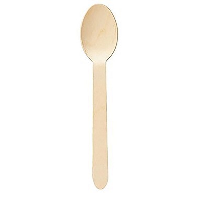 Perfect Stix 6" Wooden Cutlery Spoon Home Compostable - Pack Of 100 ...