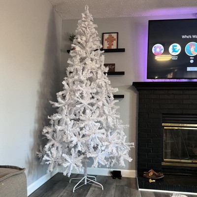 Costway 8ft Artificial Pvc Christmas Tree Stand Indoor Outdoor Green ...