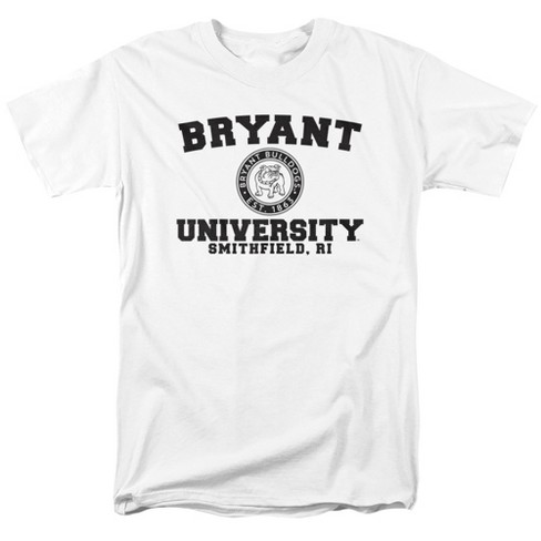 Campus Lab Bryant University Official Circle Logo Adult T-shirt, White ...
