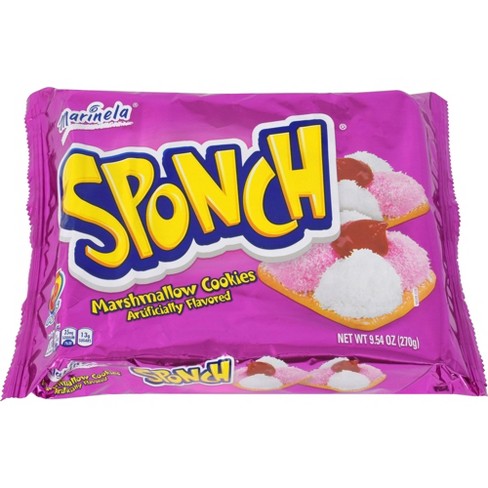 Marinela Sponch Marshmallow Cookies - 9.54oz : Target