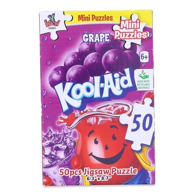 Ywow Games Kool-aid 50 Piece Mini Jigsaw Puzzle | Grape : Target