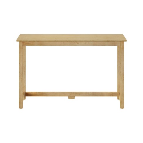 Max & Lily Solid Wood Desk, 47 Inch, Natural : Target