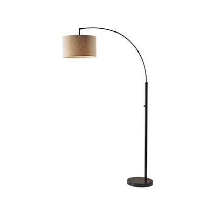 Braxton Arc Lamp Dark Bronze - Adesso : Target