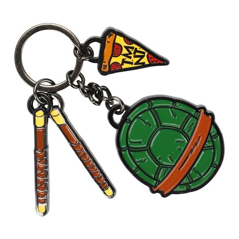 Teenage Mutant Ninja Turtle Keychain With Three Charms : Target
