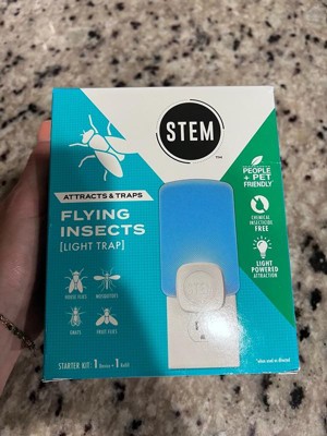 Stem Flying Insect Light Fly Trap Starter Kit - 1 Unit + 1 Refill : Target