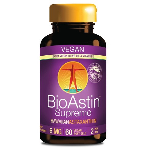 Bioastin Supreme Hawaiian Astaxanthin - Antioxidant Supplement With ...
