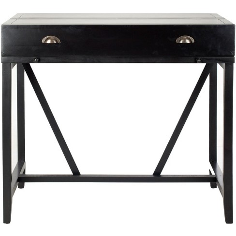 Wyatt Writing Desk - Black - Safavieh : Target