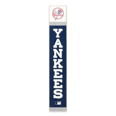 MLB New York Yankees Baseball Vertical Wood Sign Panel : Target