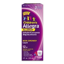 Allegra 12 Hour Allergy Relief Tablets - Fexofenadine Hydrochloride ...