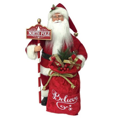 Santa's Workshop Inc. 15" North Pole Believe Santa : Target