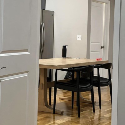 Pedestal Wood Dining Table - Natural - Hearth & Hand™ With Magnolia ...