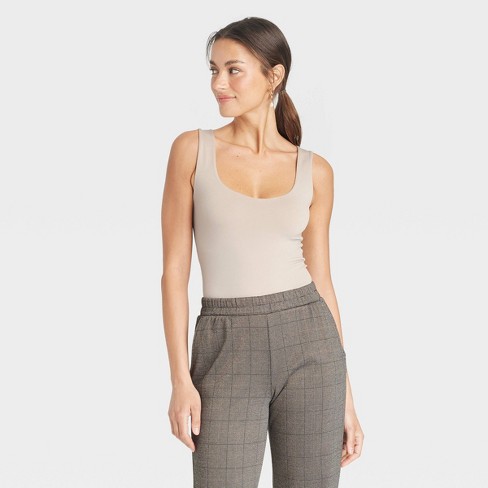 Women's Slim Fit Seamless Tank Top - A New Day™ : Target
