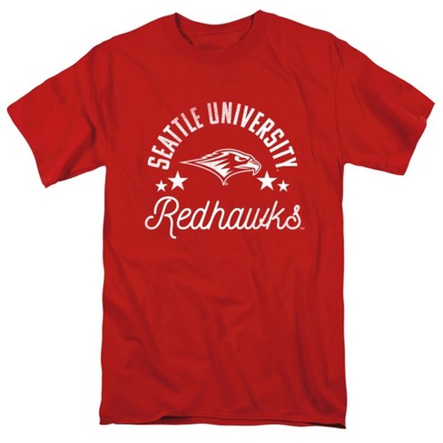 Seattle University Official Redhawks Adult T-shirt, Red : Target