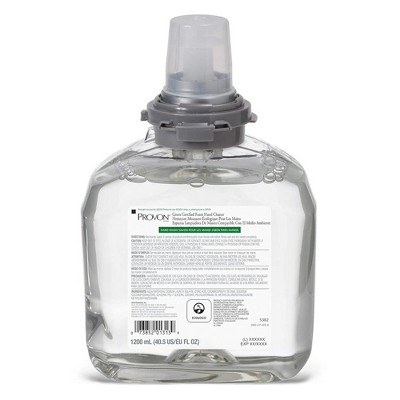 Provon Foaming Soap Dispenser Refill Bottle Unscented 1,200 Ml 5382-02 ...
