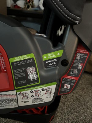 Britax Grow With You Harness Safewash Booster Car Seat - Mod Black : Target