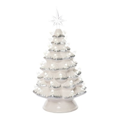 Northlight Lighted Wooden Christmas Tree With Star And Reindeer ...
