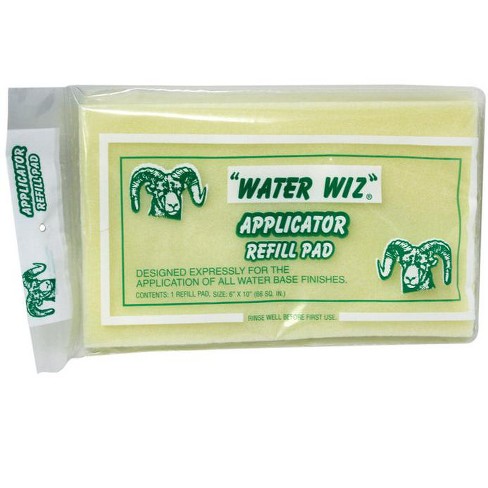 Linzer Water Wiz 10 In. W X 6 In. L Yellow Synthetic Fiber Applicators ...