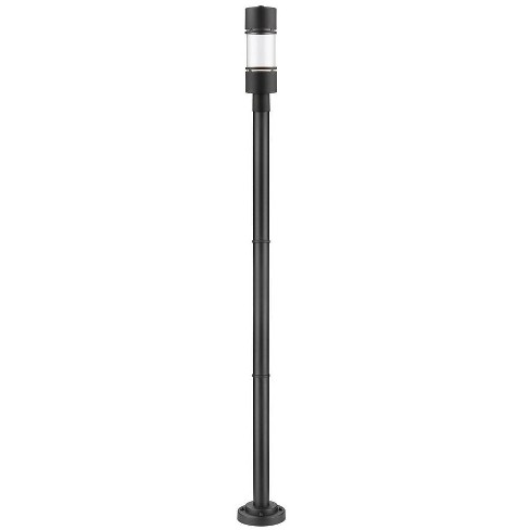Z-lite Luminata 1 - Light Post Light In Black : Target