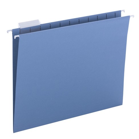 Smead Hanging File Folder With Tab, 1/5-cut Adjustable Tab, Letter Size ...