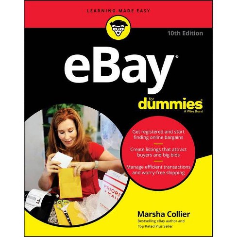 Ebay For Dummies, (updated For 2020) - 10th Edition By Marsha Collier (paperback) : Target