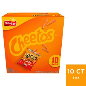 Cheetos Crunchy Cheese Flavored Snacks - 10oz/10ct : Target