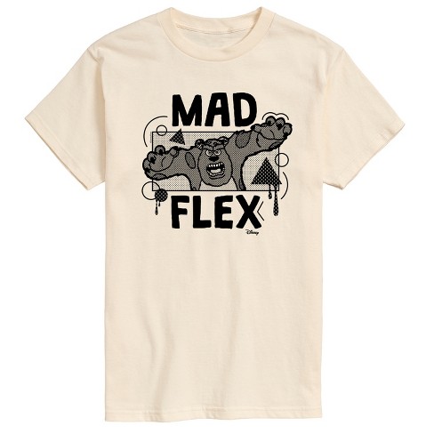 Men's Disney Mad Flex Sully Short Sleeve Graphic T-shirt - Cream - X ...