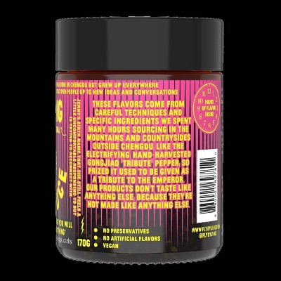 FLY BY JING Sweet + Spicy Sichuan Chili Sauce - 6oz : Target
