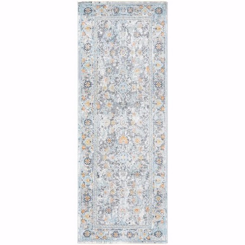 Mark & Day Emili 2'7"x7'3" Runner Woven Indoor Area Rugs Light Gray ...
