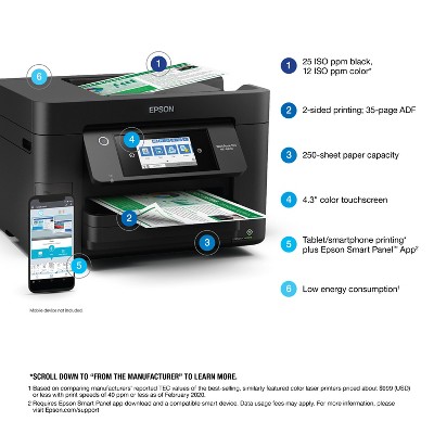 Epson WorkForce Pro WF-4820 Wireless All-in-One Printer : Target