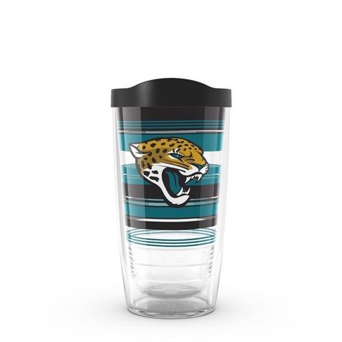Nfl Jacksonville Jaguars 16oz Hype Stripes Classic Tumbler : Target