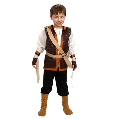 Dress Up America Hunter Costume For Kids - Robin Hood Costume - Large ...