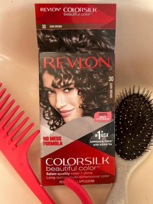 Revlon Colorsilk Beautiful Color 100% Gray Coverage Ammonia-free ...