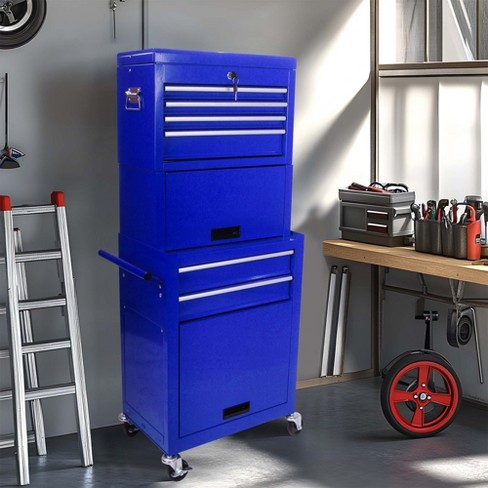 Nicbex 6-drawer Rolling Tool Chest Mobile Tool Cart With Wheels And ...