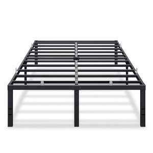 VASAGLE Full Metal Bed Frame 18 Inches Tall, 1100 lb Weight Capacity ...