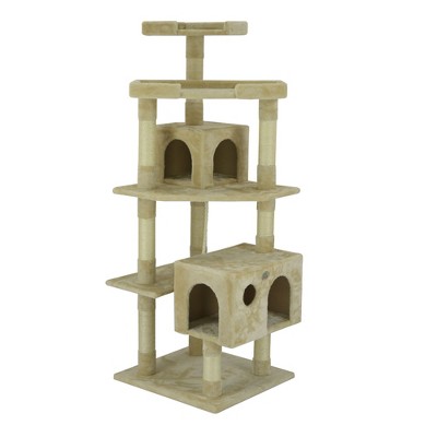 Go Pet Club 60" Cat Tree House With Sisal Scratching Posts F2020 ...