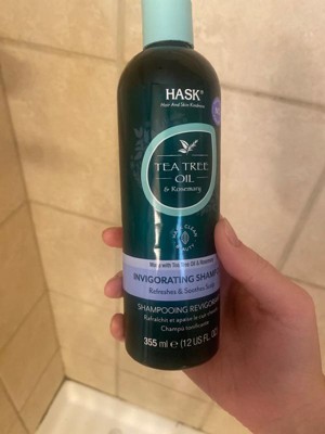 Hask Tea Tree & Rosemary Oil Scalp Care Shampoo - 12 Fl Oz : Target