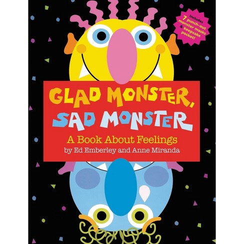 Glad Monster, Sad Monster - (hardcover) : Target