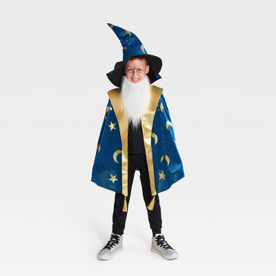 Halloweencostumes.com Wizard Hat For Kids, Gray/blue : Target