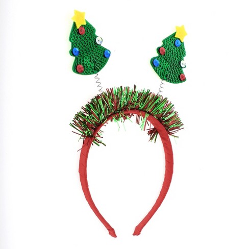 Unique Bargains Elegant Halloween Headband 4.72" Diameter Green Red 1 ...