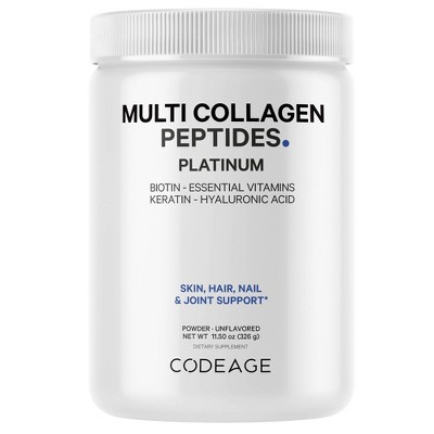 Codeage Beauty Tonic, Biotin, Vitamin C & E, Vegan Collagen Builder ...