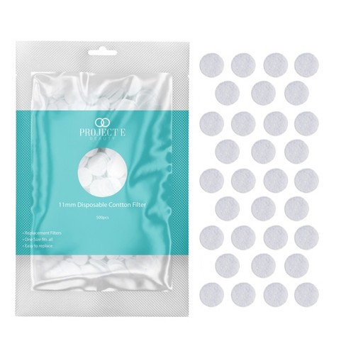 Project E Beauty 500pcs Microdermabrasion Replacement Filters | 11mm ...