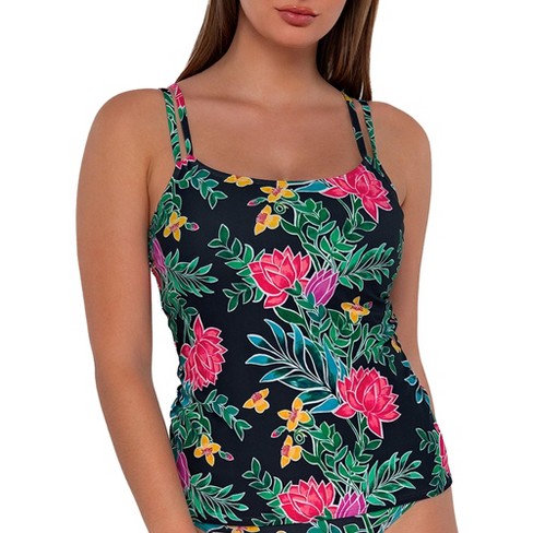 Sunsets Women's Printed Taylor Underwire Tankini Top - 75p 38dd ...