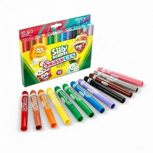 Silly Scents Smash Ups Markers 12 Count Scented Art Tools Assorted ...