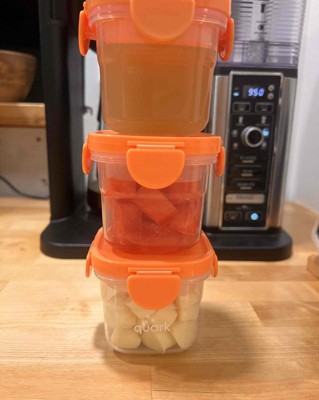Quark Storii Baby Food Storage Containers With Integrated Ice Packs ...