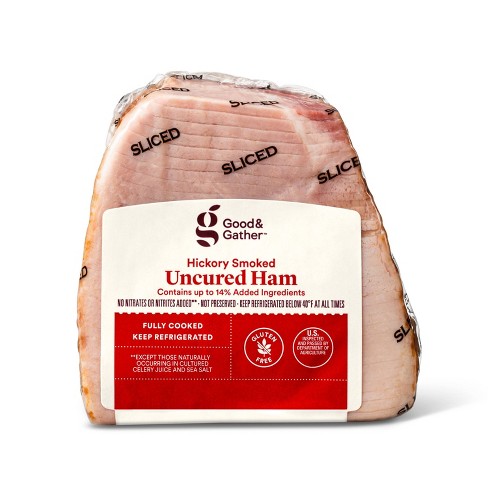Hickory Smoked Uncured Boneless Sliced Quarter Ham - Price Per Lb ...