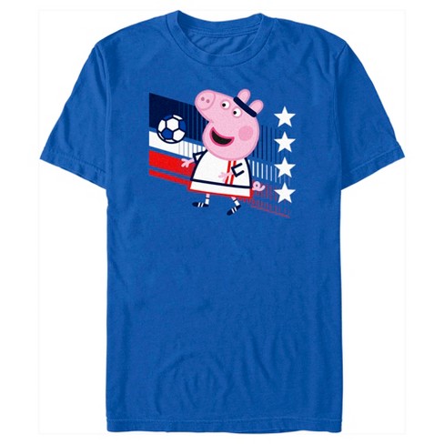 Men's Peppa Pig France Soccer T-shirt : Target