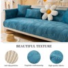 Bekrvio Pet-Proof Velvet Sofa Cover, Non-Slip Washable Sectional Couch ...