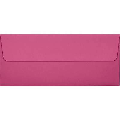 Lux #10 Square Flap Envelopes (4 1/8 X 9 1/2) 50/pack Magenta (ex4860 ...