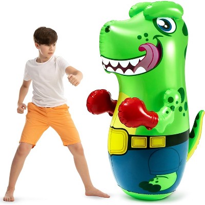 Joyfy 47-inch Inflatable T-rex Dinosaur Punching Bag For Kids ...