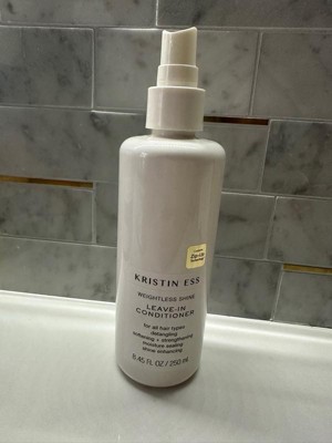 Kristin Ess Weightless Shine Leave In Conditioner Spray For Dry Damaged ...